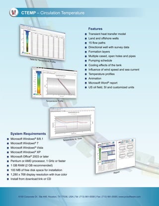 CTEMP | Circulation Temperature Software | PDF