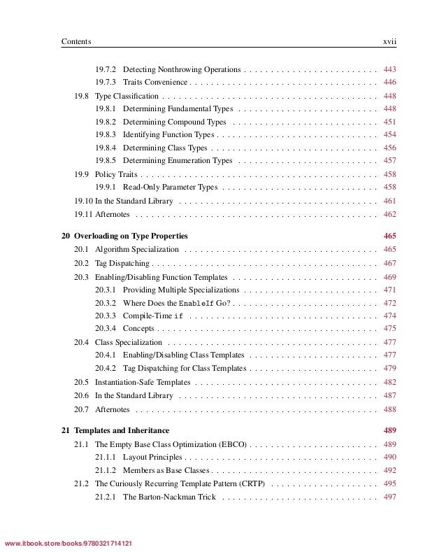 C++ Templates, 2nd edition