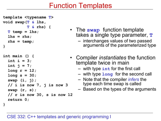 an introduction to c++ templates-comprehensive guide.ppt