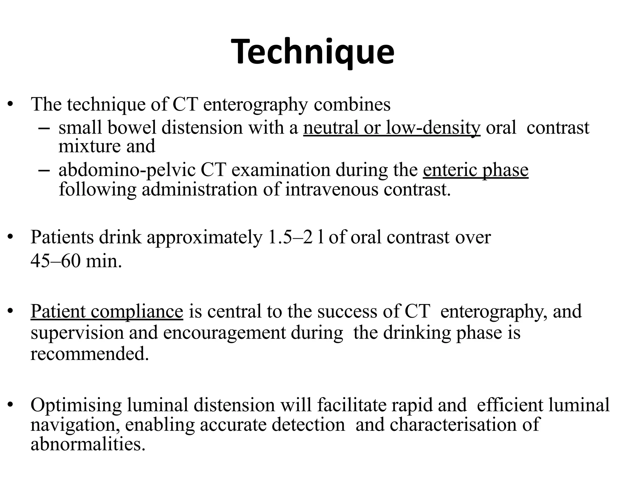 CT Enteroclysis | PPTX