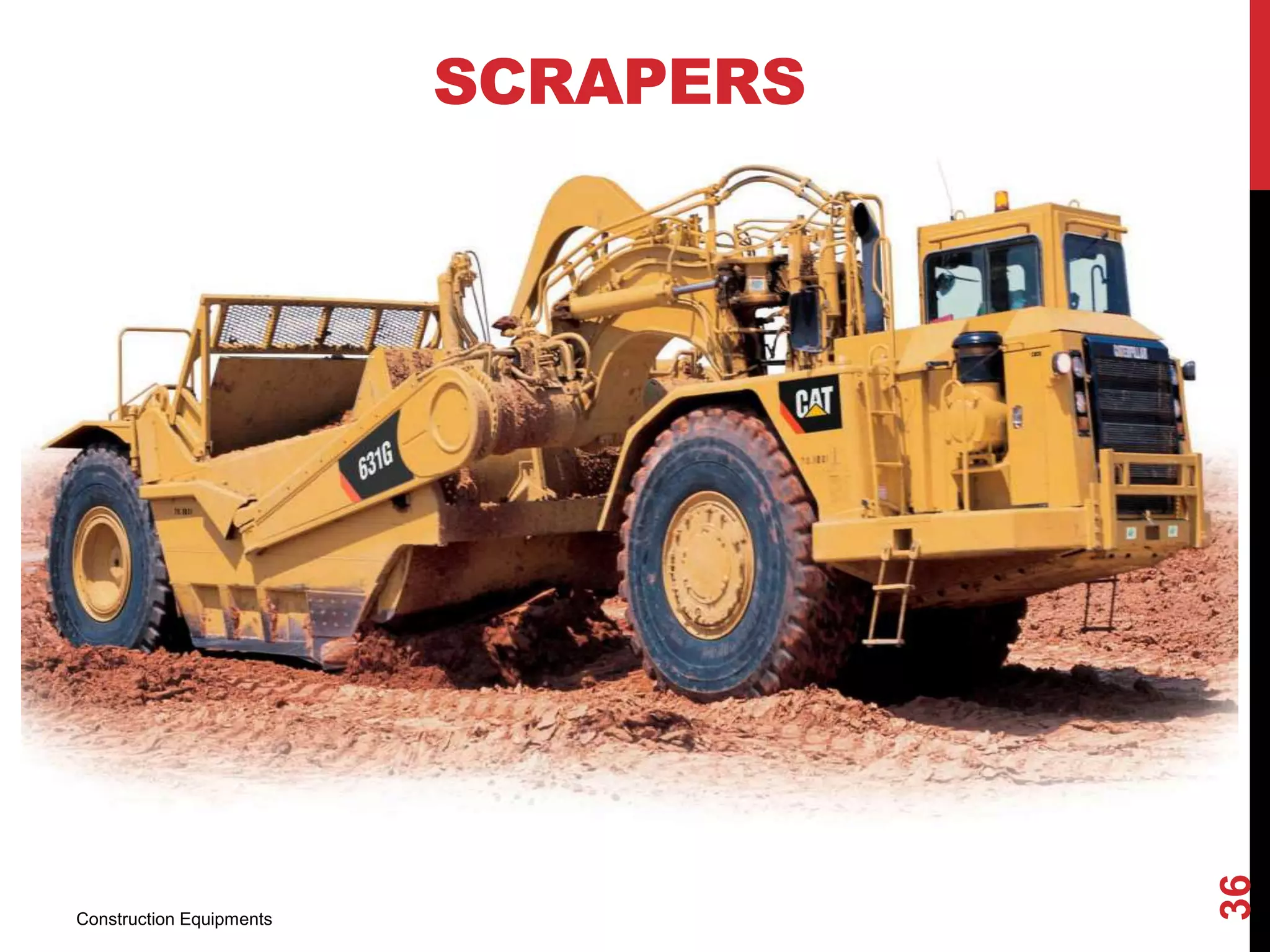 CTEP - UNIT-V - CONSTRUCTION EQUIPMENTS PPT | PPTX