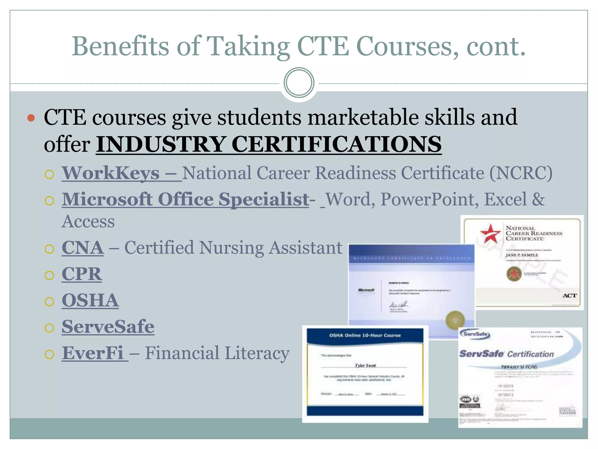 Introduction to CTE at JAH | PPTX