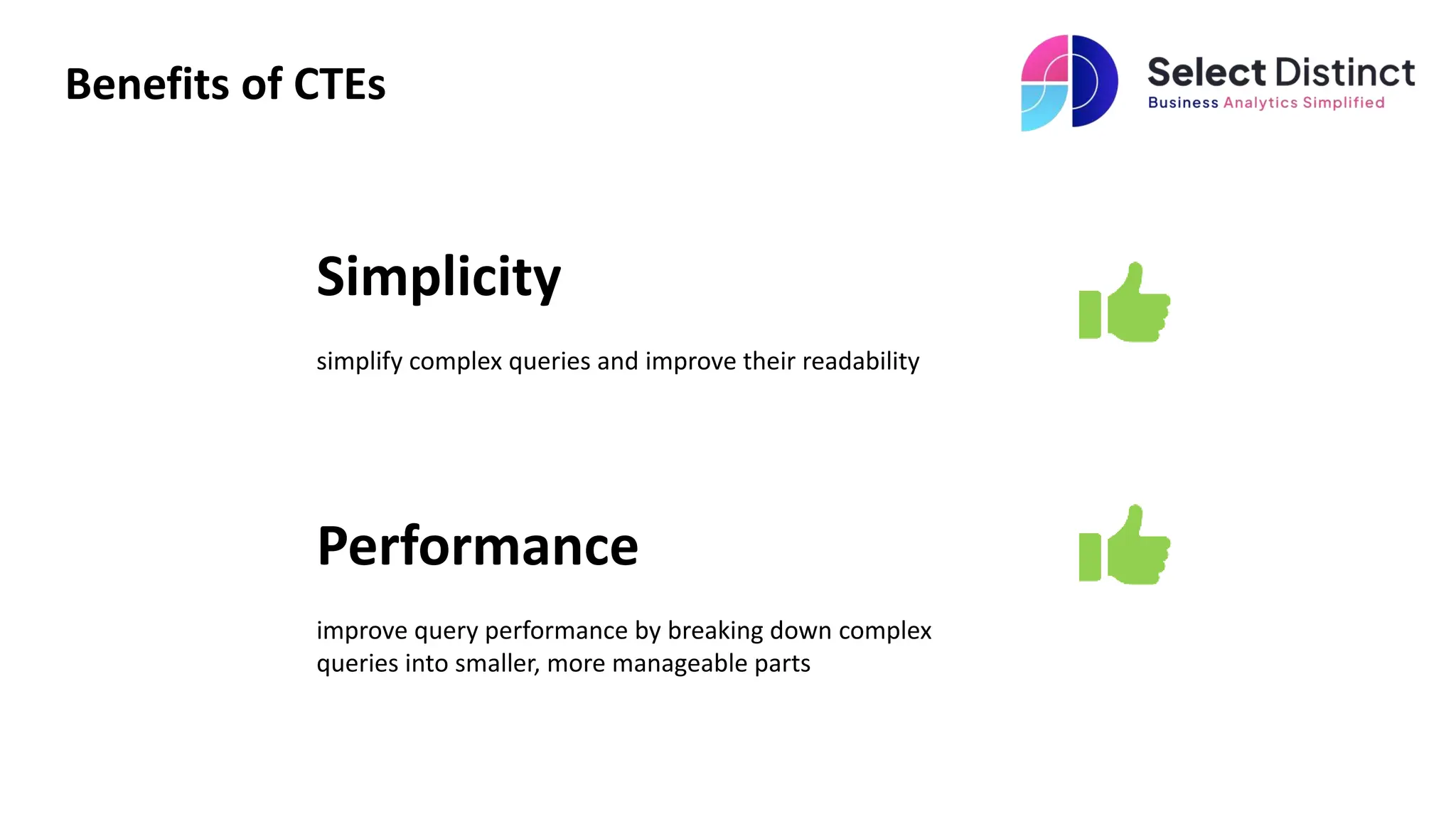 Ctes In Sqlpptx Databases Computer Software And Applications