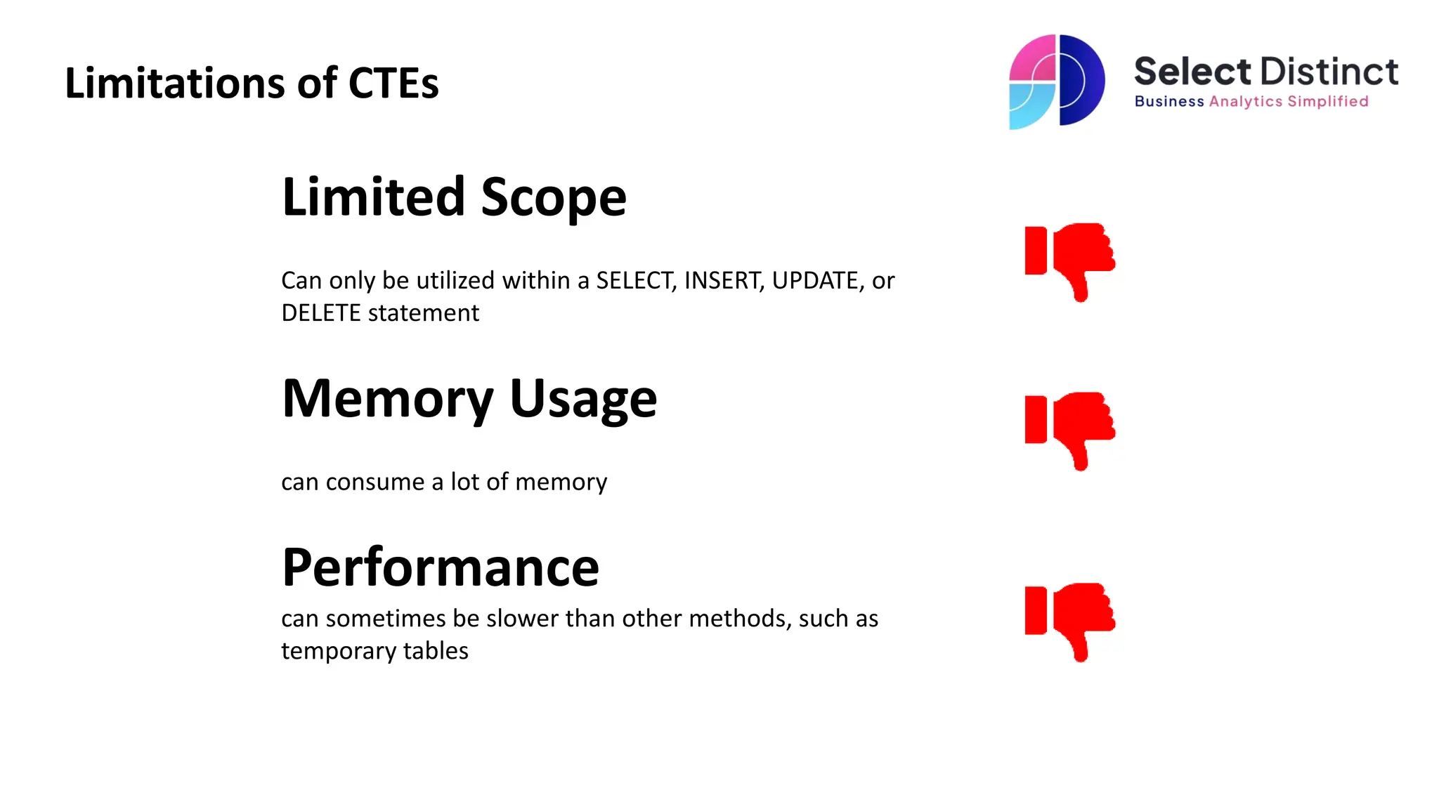 Ctes In Sqlpptx Databases Computer Software And Applications