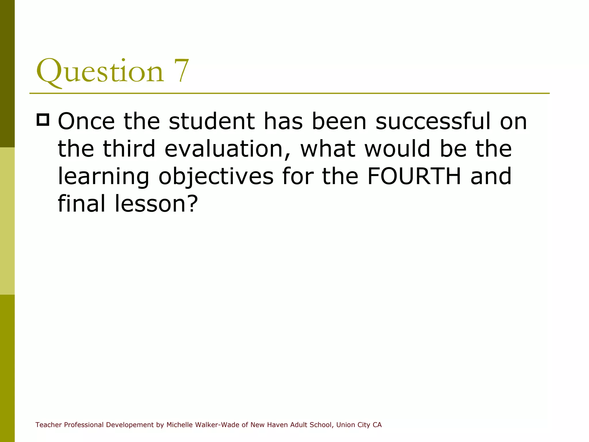 Using bloom's taxonomy to construct cohesive lesson objectives and ... Using bloom's taxonomy to construct cohesive lesson objectives and ...