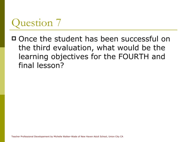 Using bloom's taxonomy to construct cohesive lesson objectives and ...