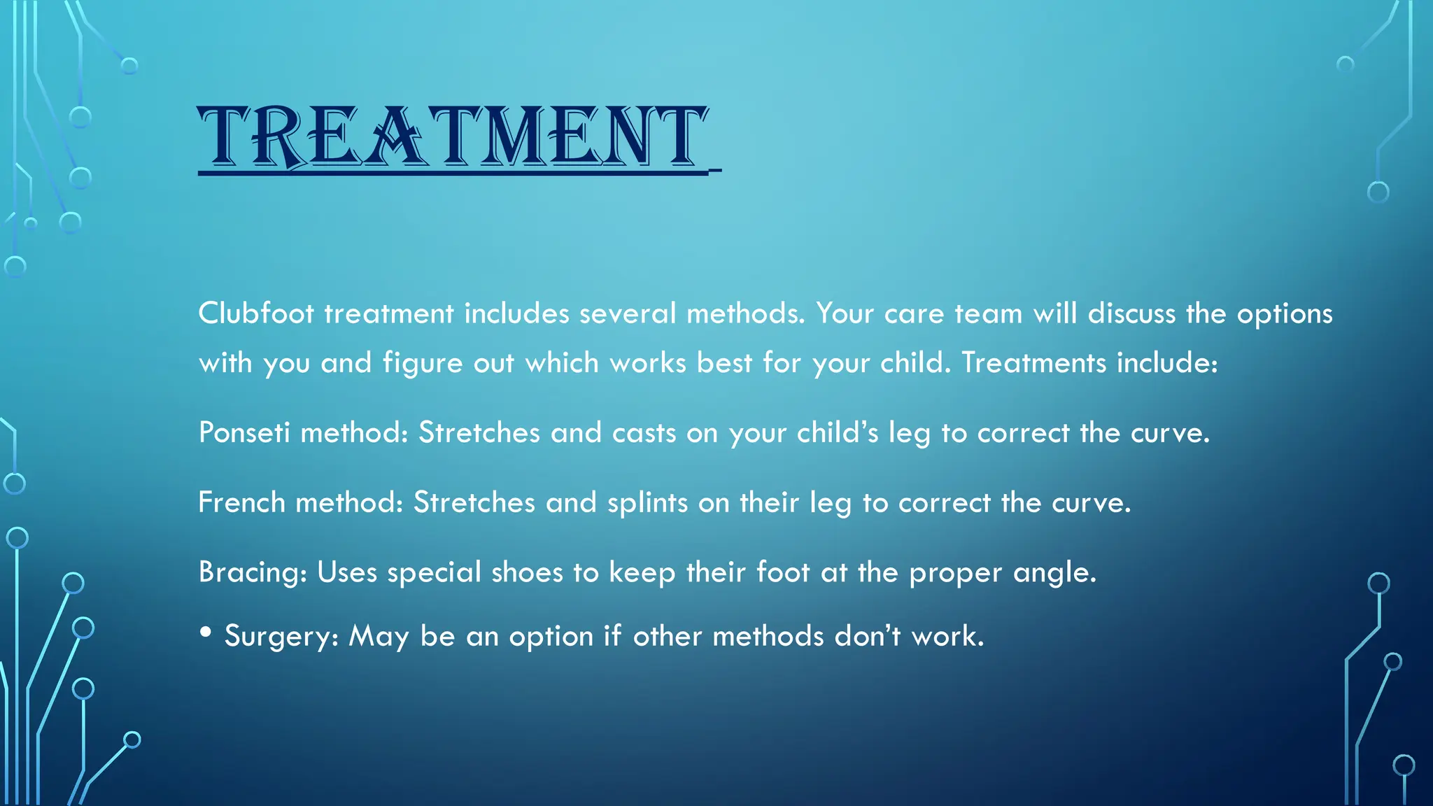 Club foot congenital disorders pediatrics | PPTX