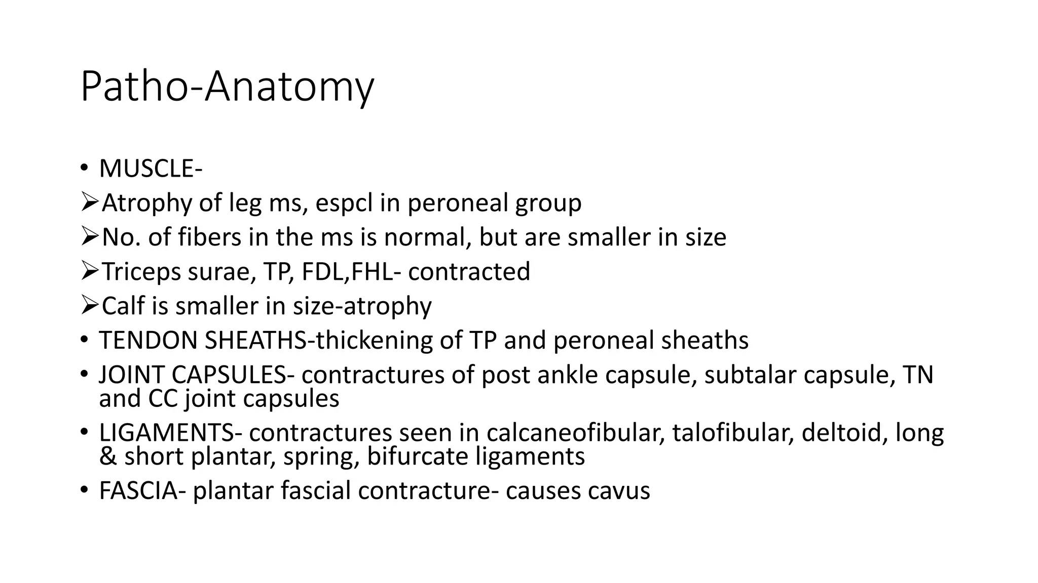 Congenital Talipes Equino Varus (CTEV) | PPTX