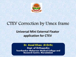 Ctev correction by umex frame | PPTX