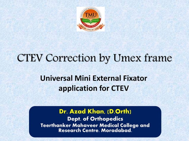 Ctev correction by umex frame | PPTX