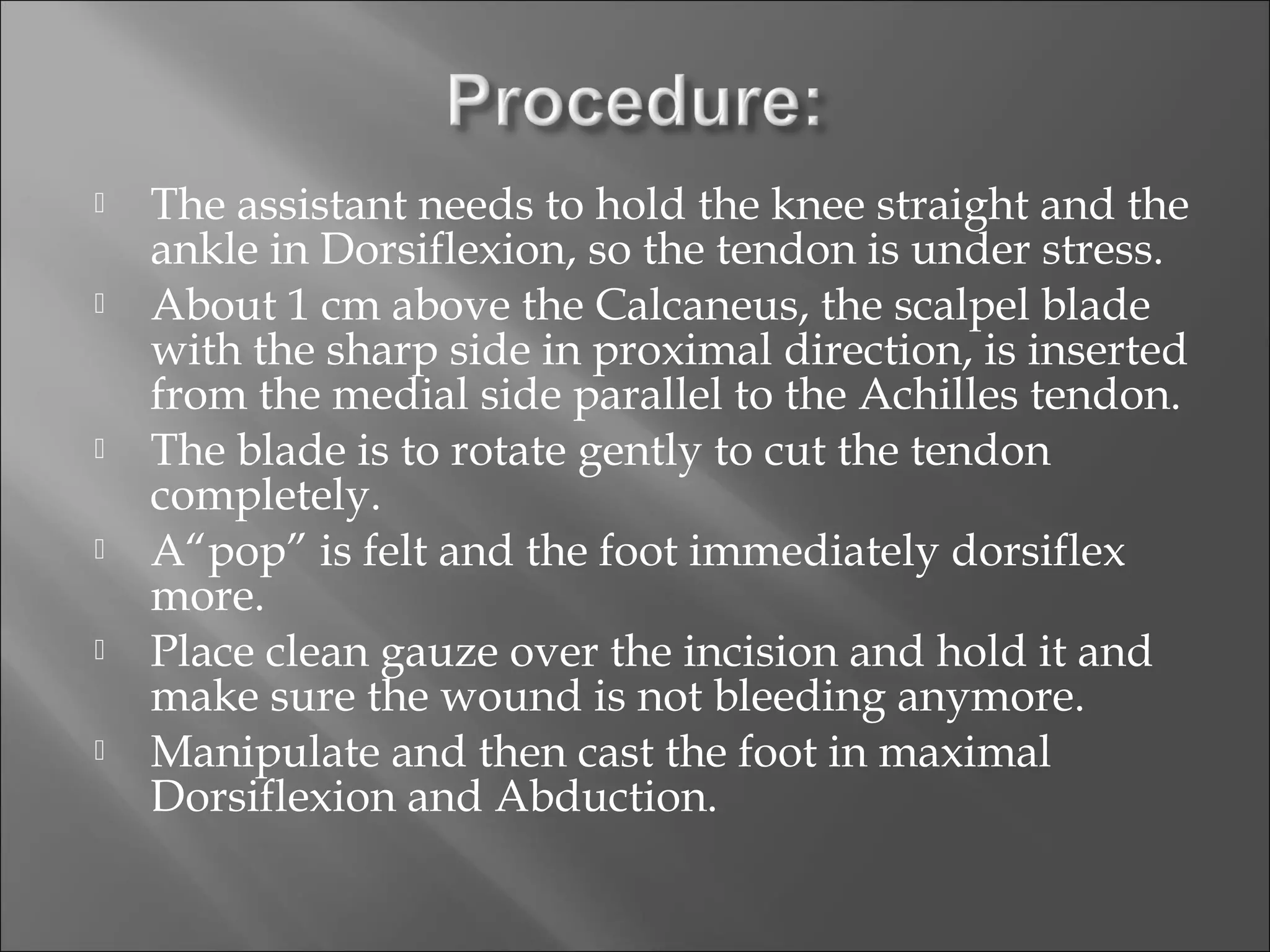 CTEV Pathoanatomy, Diagnosis, Conservative and Surgical Mx. | PPT