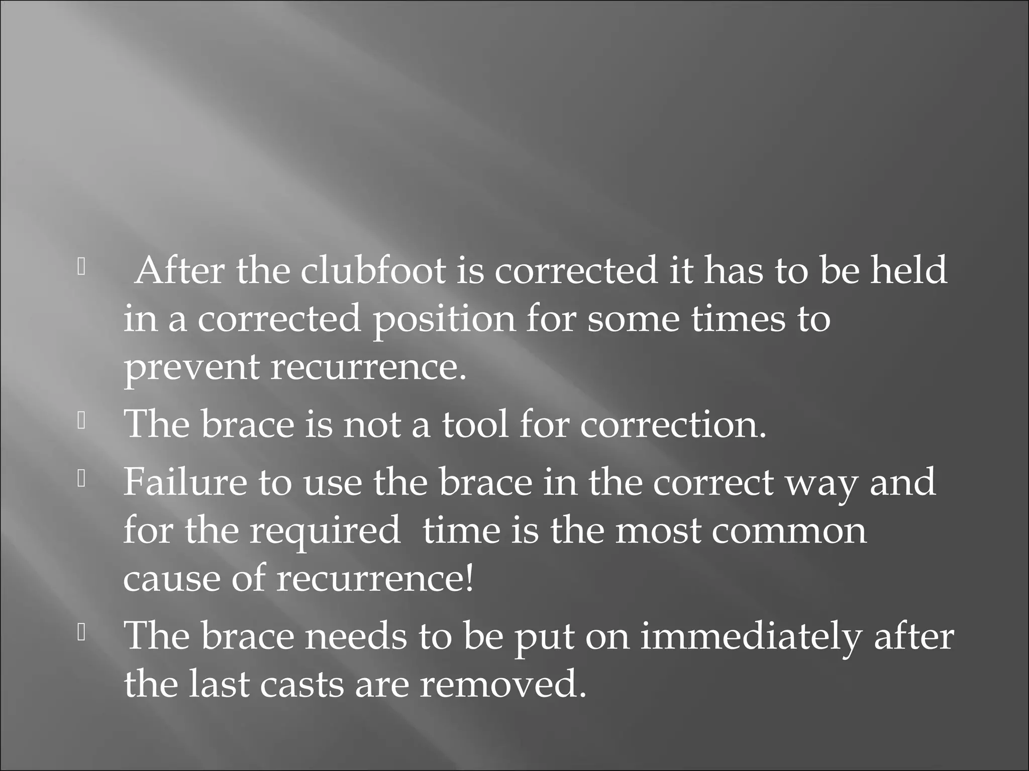 CTEV Pathoanatomy, Diagnosis, Conservative and Surgical Mx. | PPT