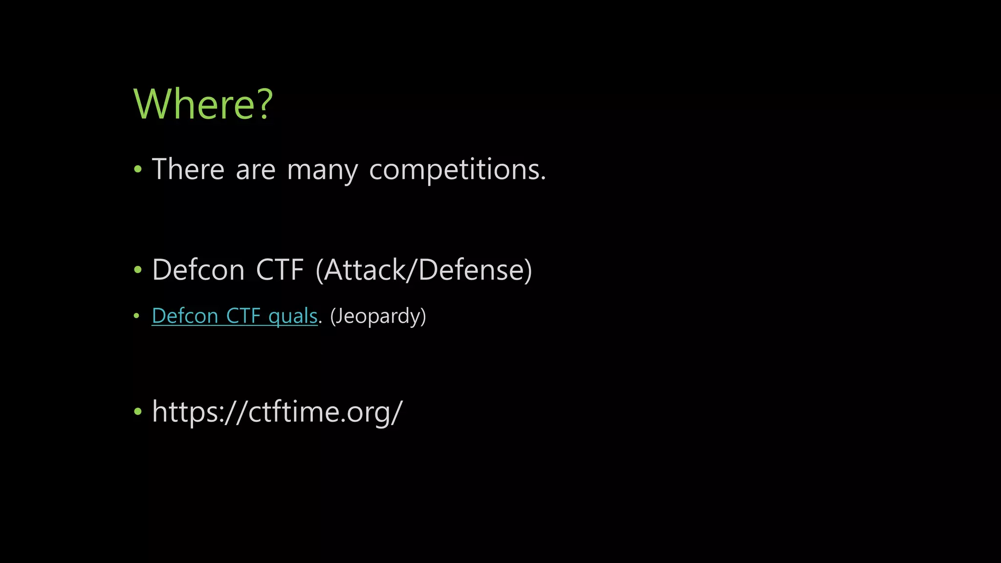 About CTF | PPTX