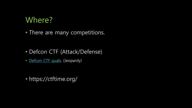 About CTF | PPT