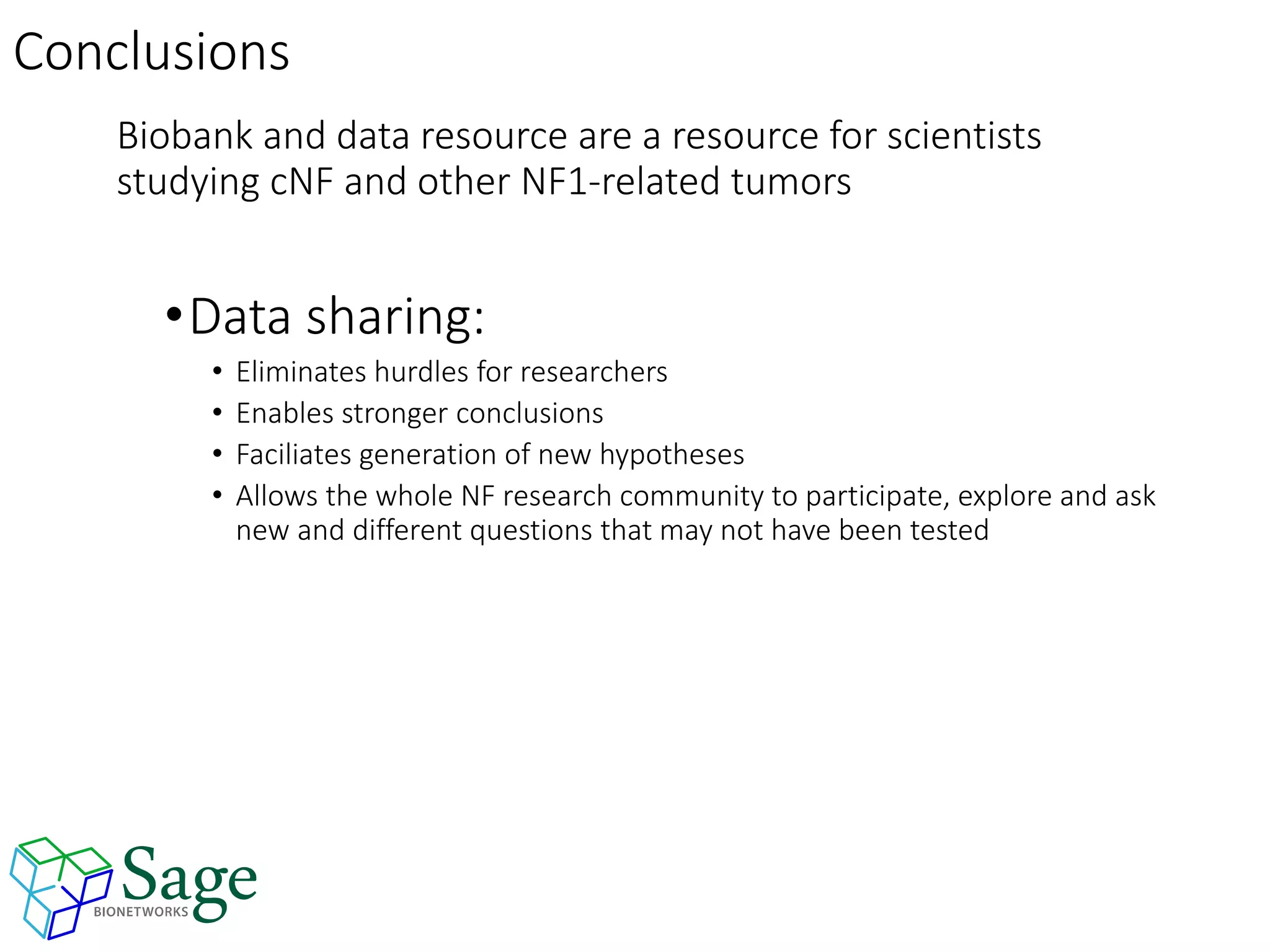 CTF 2017 Cutaneous Neurofibroma Resource Sage Bionetworks | PPT