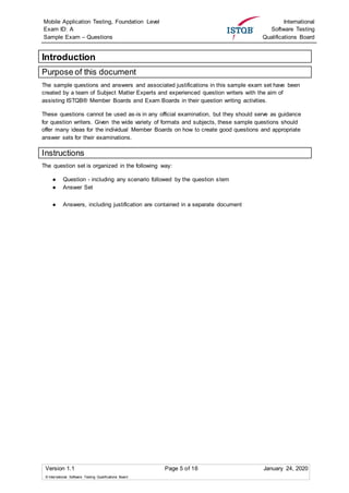 ISTQB Performance Tester Sample Questions' Answers | PDF