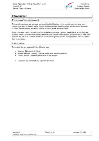 ISTQB Performance Tester Sample Questions | PDF