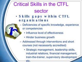 Ctfl Seta Careers Guide | PPT