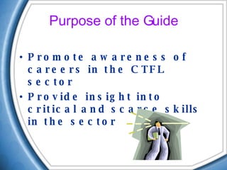 Ctfl Seta Careers Guide | PPT