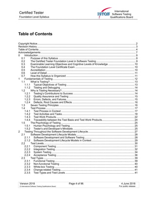 ISTQB - Foundation level testing topics | PDF