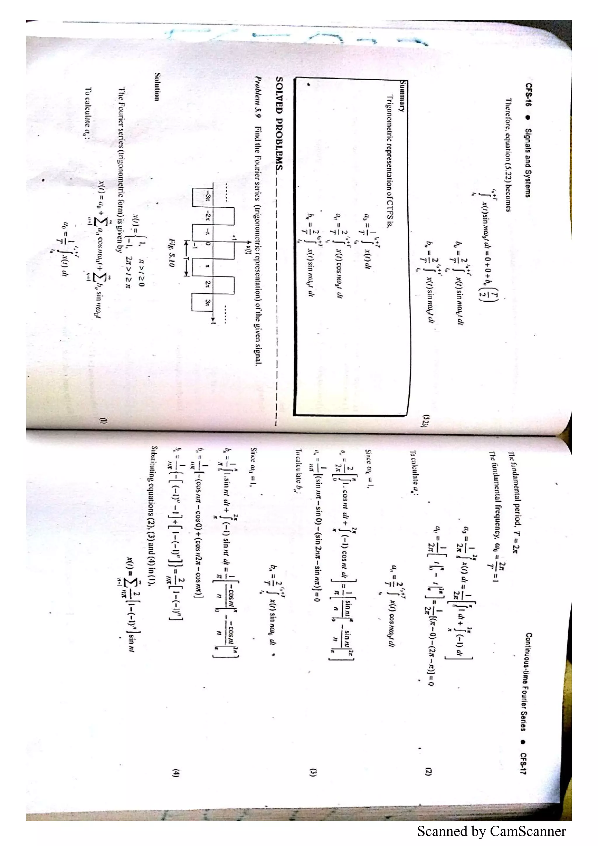 EC202 SIGNALS & SYSTEMS CTFS NOTES | PDF | Real Estate Renting and ...
