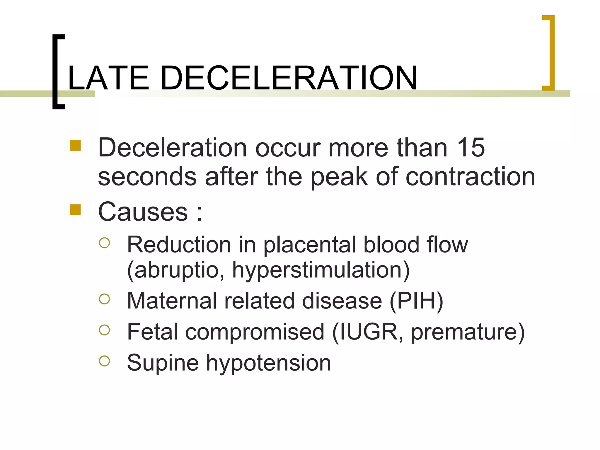 Cardiotocography (CTG) | PPT | Pregnancy | Reproductive Health