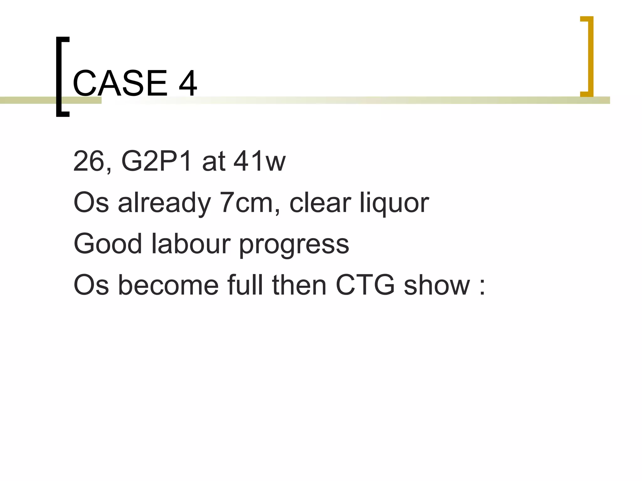 Cardiotocography (CTG) | PPT