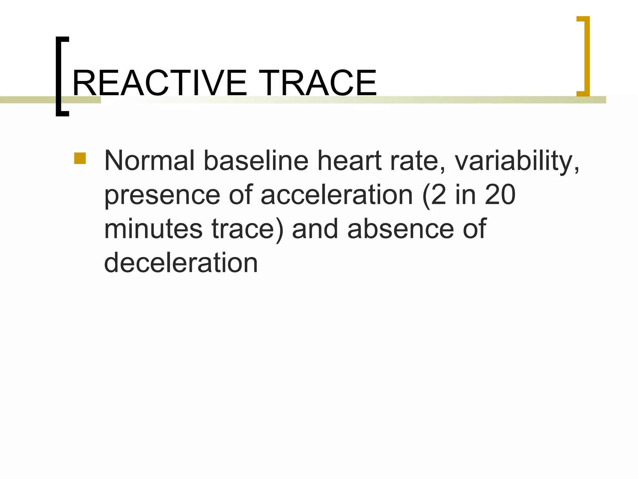Cardiotocography (CTG) | PPT | Pregnancy | Reproductive Health