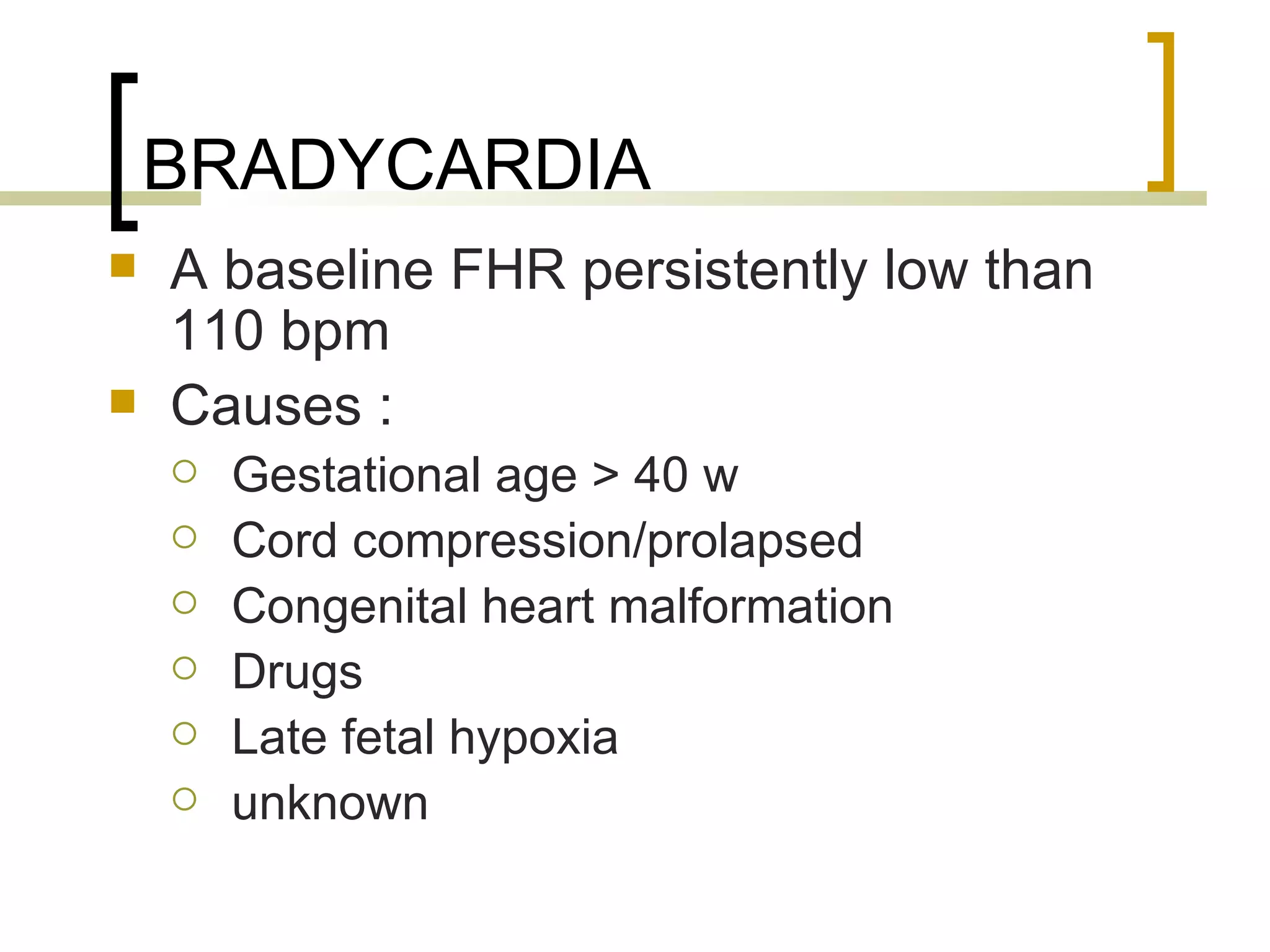 Cardiotocography (CTG) | PPT
