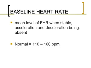 Cardiotocography (CTG) | PPT