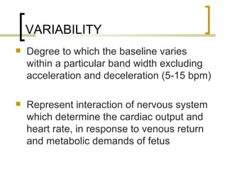 Cardiotocography (CTG) | PPT