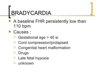 Cardiotocography (CTG) | PPT