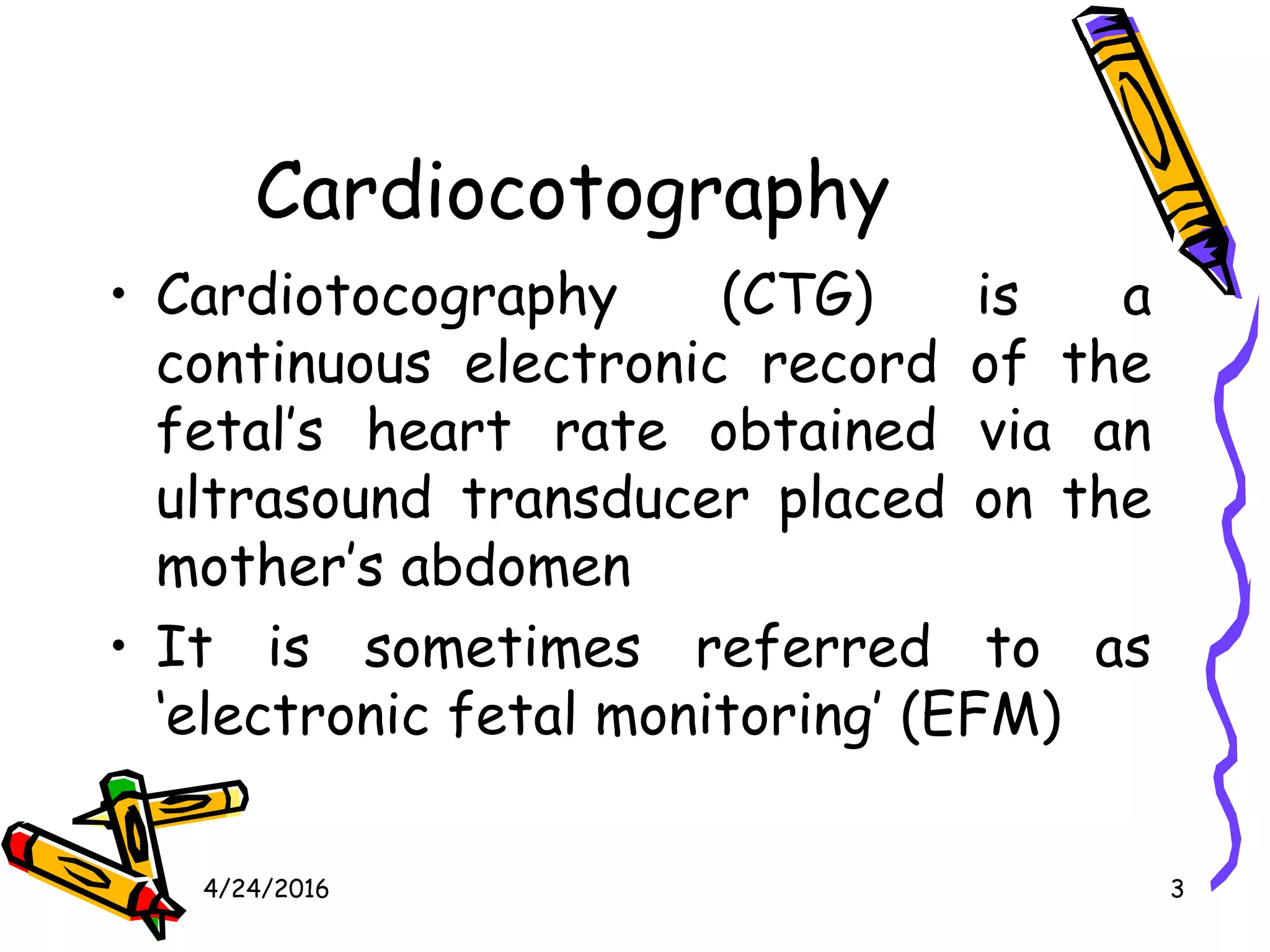 Cardiotocography | PPTX
