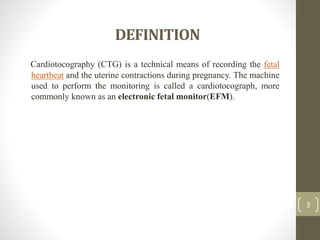 Cardiotocography | PPTX