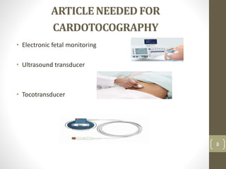 Cardiotocography | PPTX