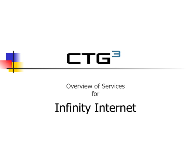 Overview of CTG3 and our tools | PPT