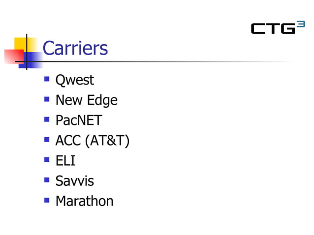 Overview of CTG3 and our tools | PPT