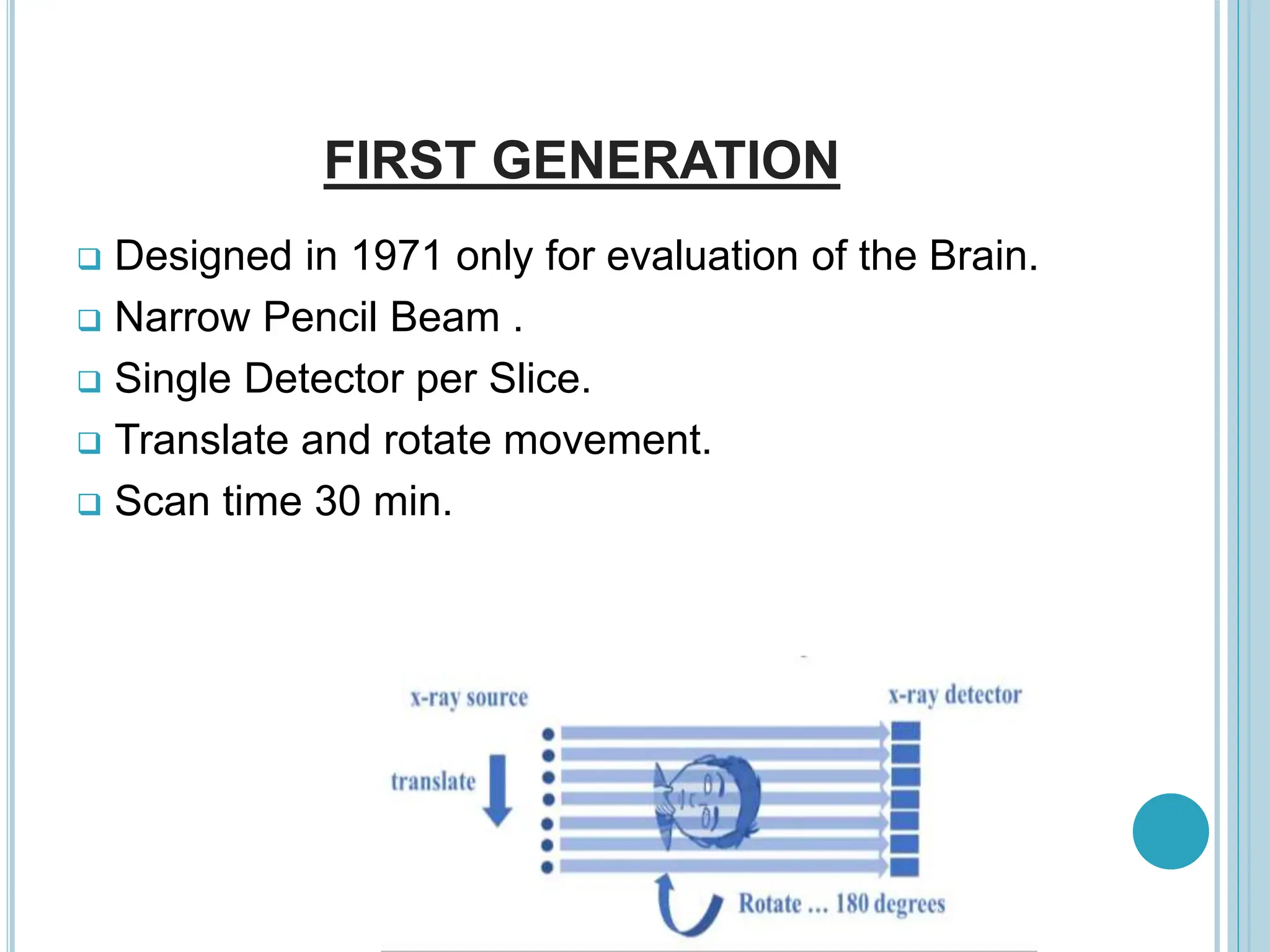 Basic of CT- scan Generation / Radiology | PPTX