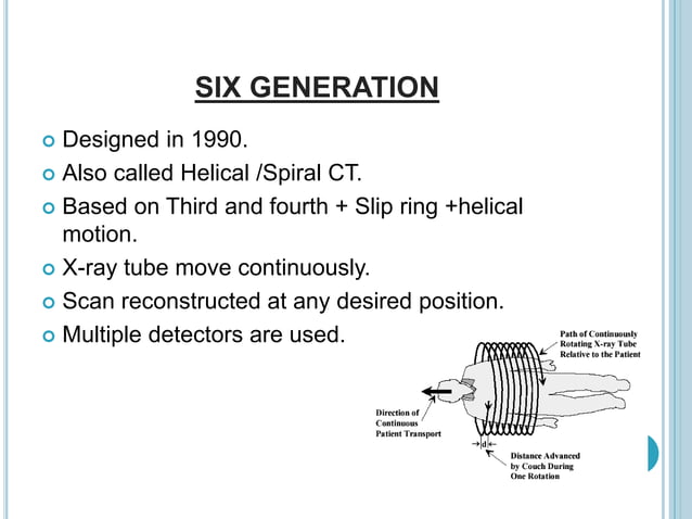 Basic of CT- scan Generation / Radiology | PPTX | Medical Tests ...