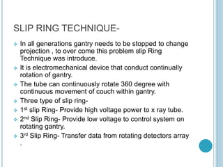 Basic of CT- scan Generation / Radiology | PPTX | Medical Tests ...