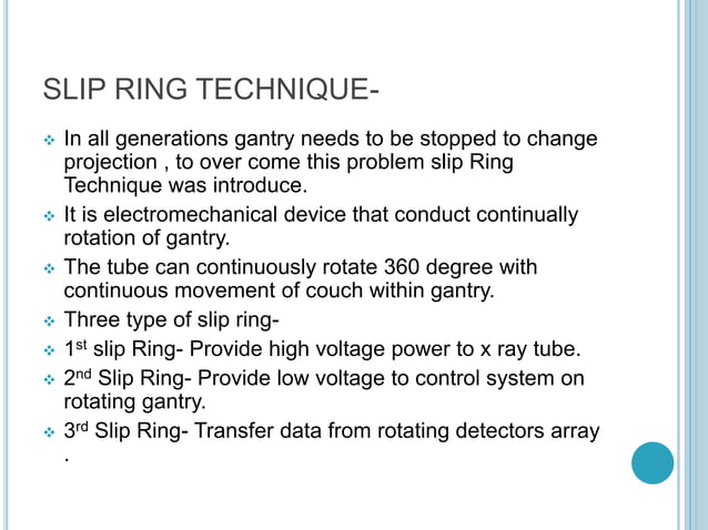 Basic of CT- scan Generation / Radiology | PPTX | Medical Tests ...