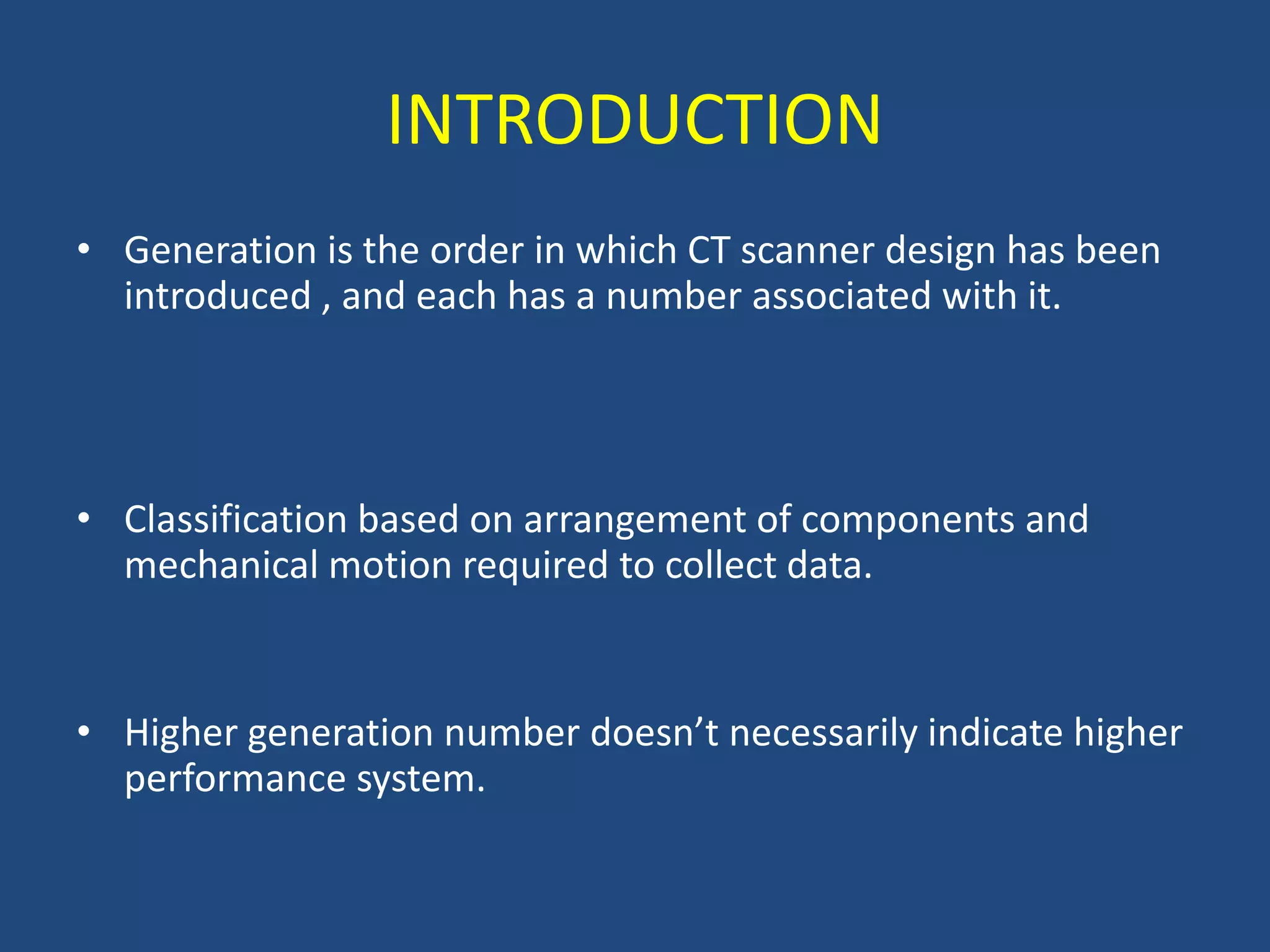 CT Generation (Generation of CT) | PPTX