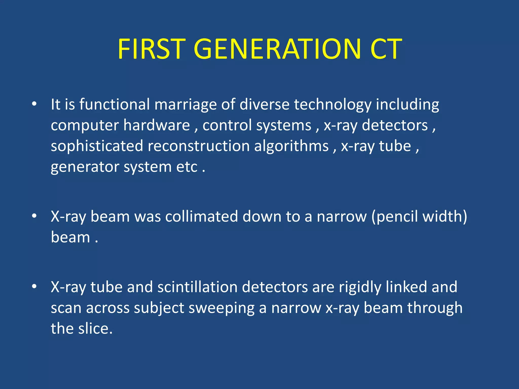 CT Generation (Generation of CT) | PPTX
