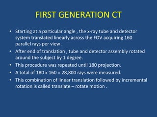 CT Generation (Generation of CT) | PPTX