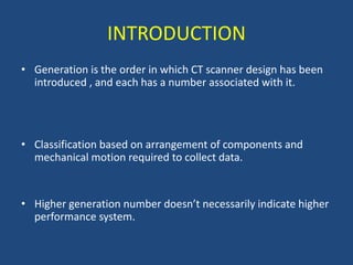 CT Generation (Generation of CT) | PPTX