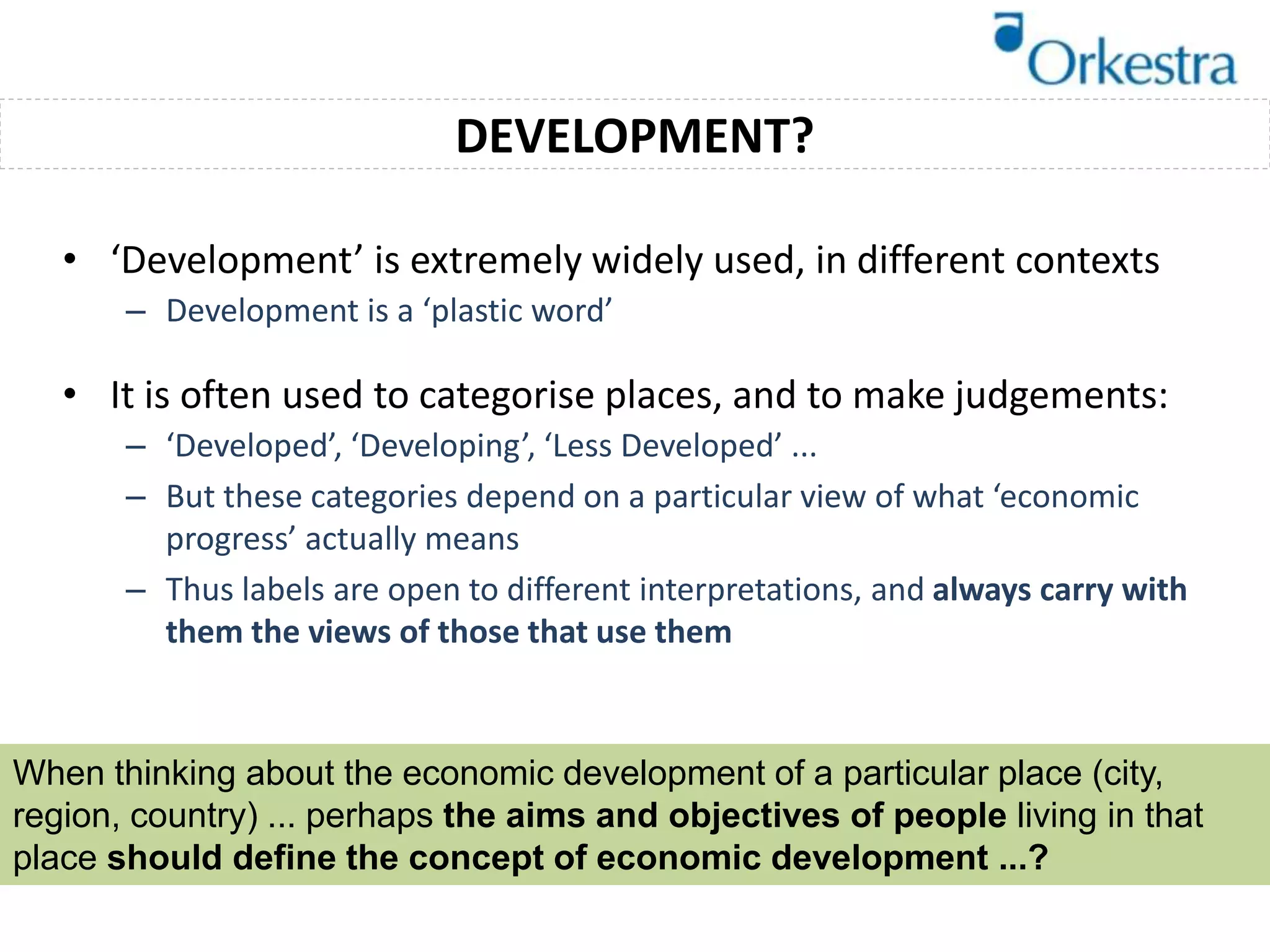 CTGE Session 2 Globalisation and Development | PPT
