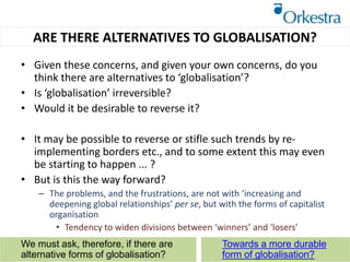 CTGE Session 2 Globalisation and Development | PPT