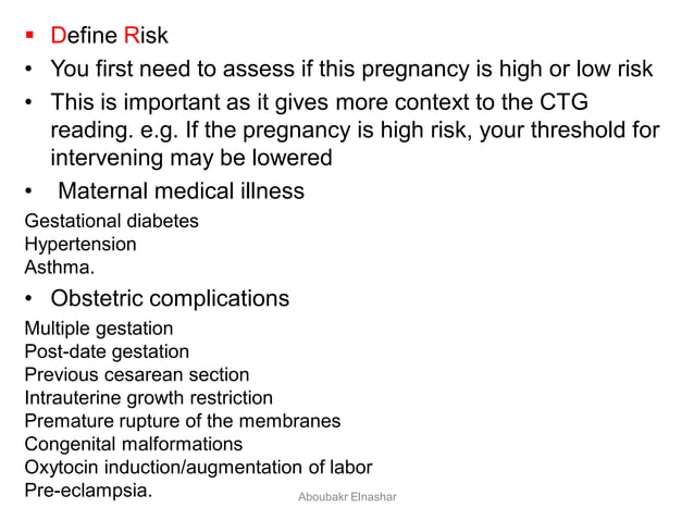 CTG: Interpretation and management | PDF | Pregnancy | Reproductive Health
