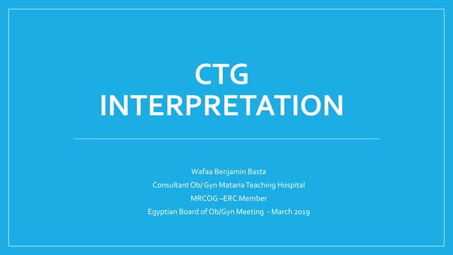 CTG Interpretation .pptx