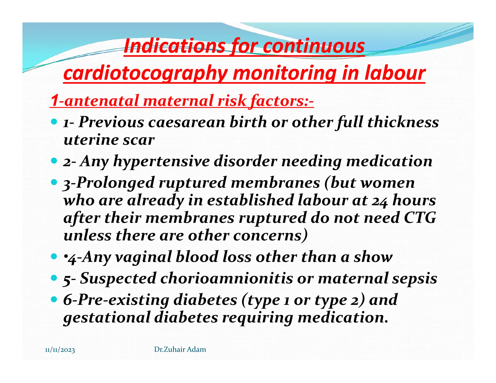 CTG INTERPRETATION Dr zuhair 2023.pdf